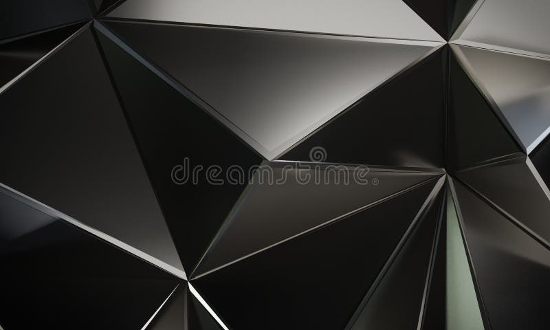 Luxury Silver Low Poly Background Stock Photo - Image of polygon ...