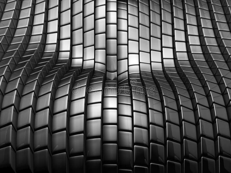 Luxury Silver Metal Tile Abstract Background Stock Illustration ...