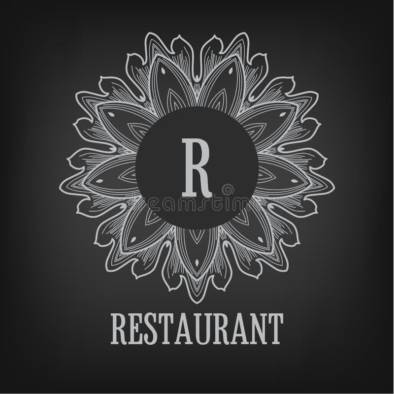 Luxury,simple and Elegant Monochrome Monogram Stock Vector ...