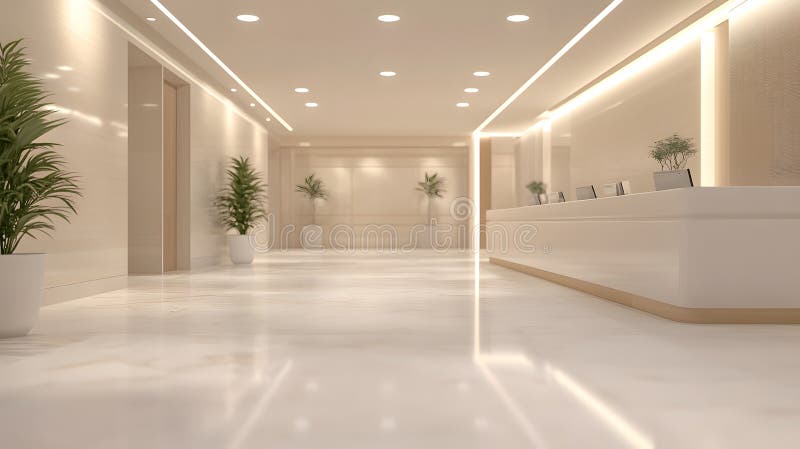 Luxury Spa Treatment Space: Unfocused Background with Clean, Elegant ...