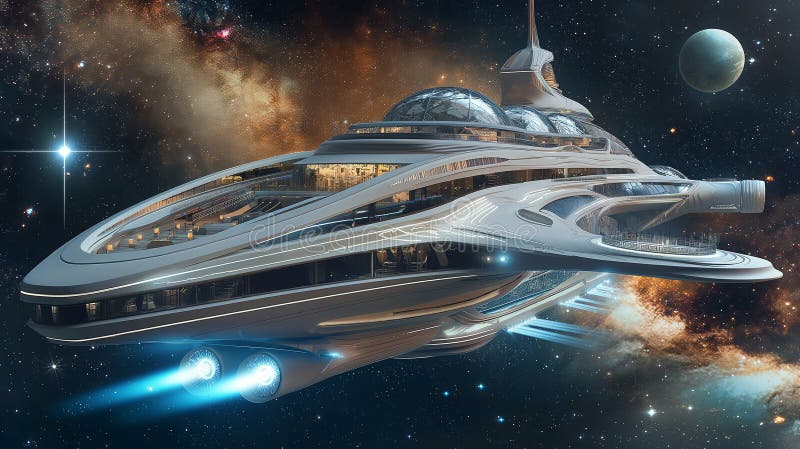 A Luxury Space Hotel Orbits the Cosmos, Providing Unique Accommodations ...