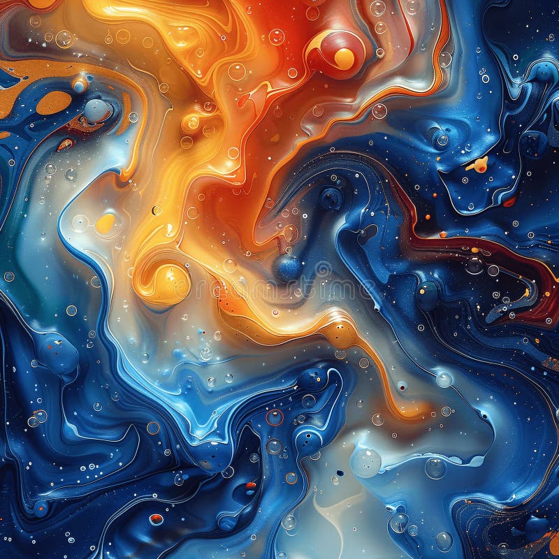 Luxury Splatter Effect on Canvas for Premium Content. Stock ...