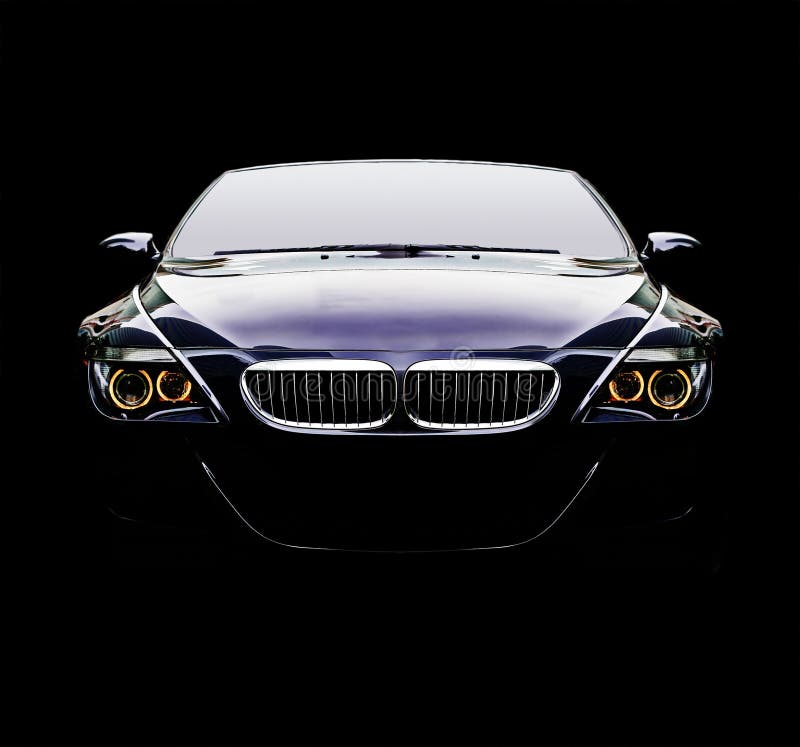 Luxury Sports Saloon stock photo. Image of environment - 2724932