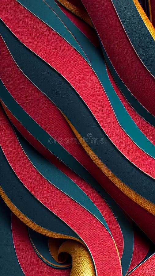 Luxury stripe wallpaper stock illustration. Illustration of line ...