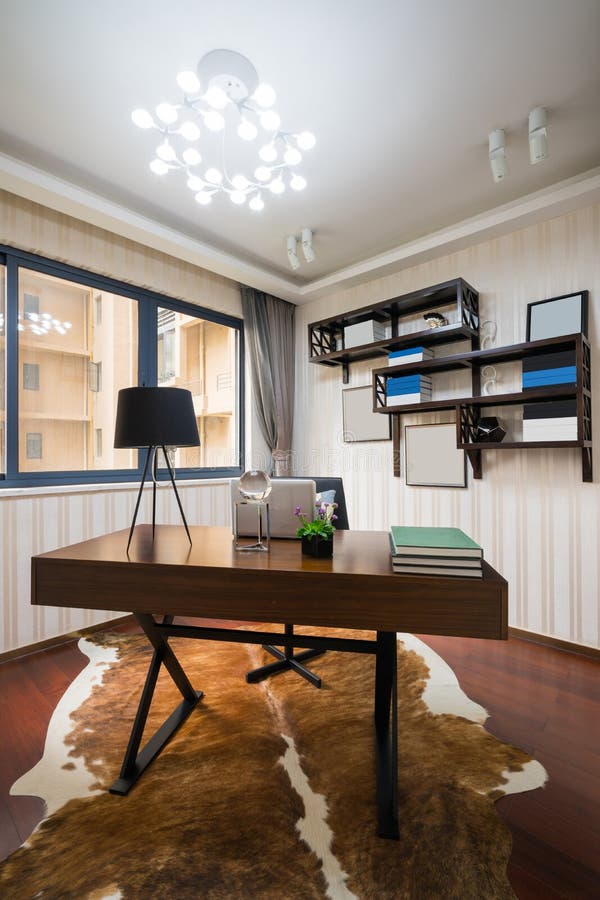 Nice study room stock photo. Image of pattern, carpet - 36136882