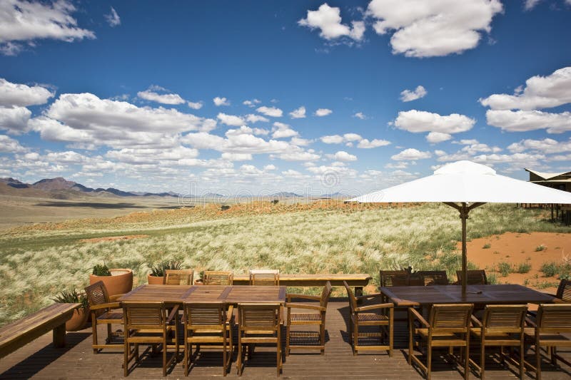 Patio in the Dunes of Namibia Stock Image - Image of sand, namibian ...