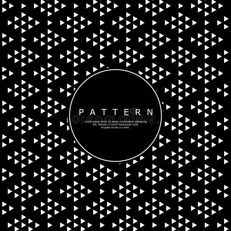 Luxury Triangle Fish Abstract Pattern Design. Simple Geometric Shape ...