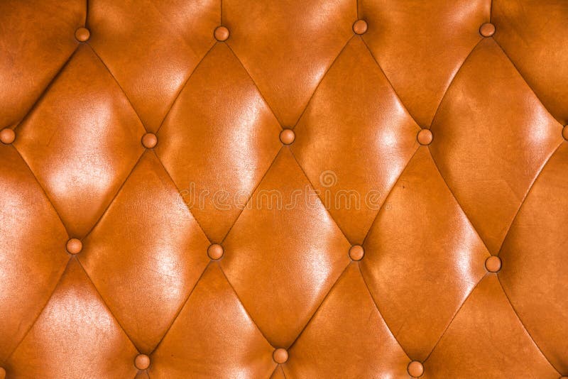 Luxury Upholstery Leather Button Chair Texture I Stock Photo - Image of ...