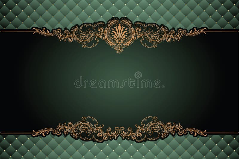 Luxury Vector Frame with Border in Rococo Style Stock Vector ...