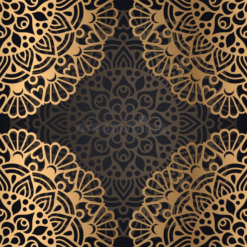 Luxury vector pattern stock vector. Illustration of invitation - 178982174