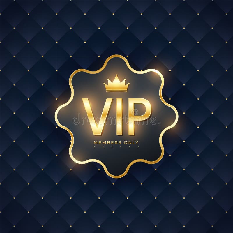 Luxury Vector VIP Gift Luxury Membership Card Stock Illustration ...