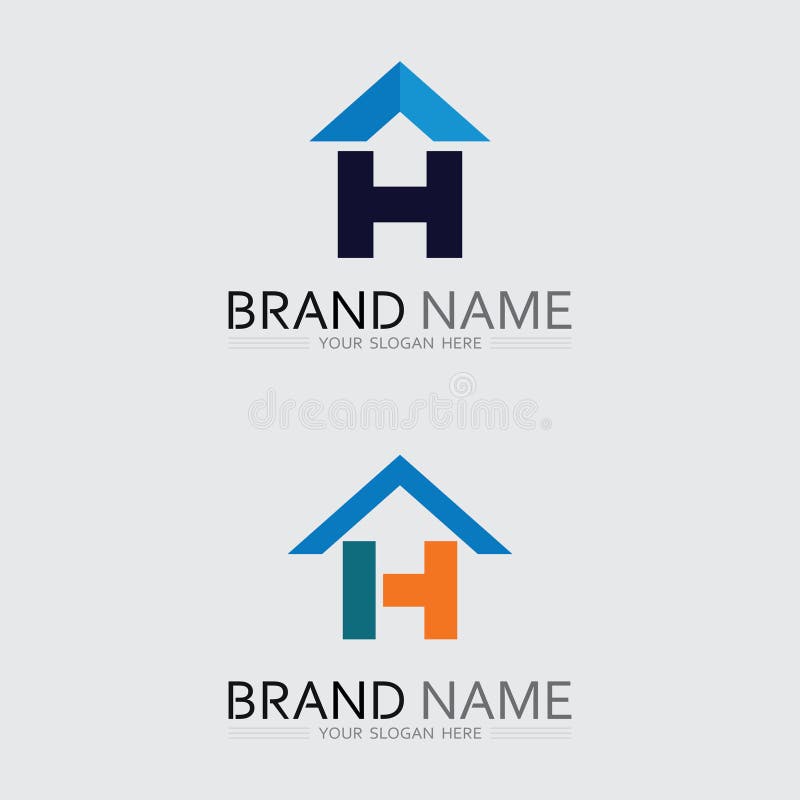 Luxury Villa Logo with Gold Accents Stock Illustration - Illustration ...