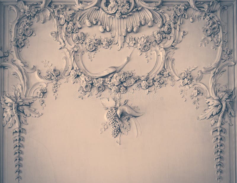 Luxury wall design stock image. Image of concrete, blank - 39584395