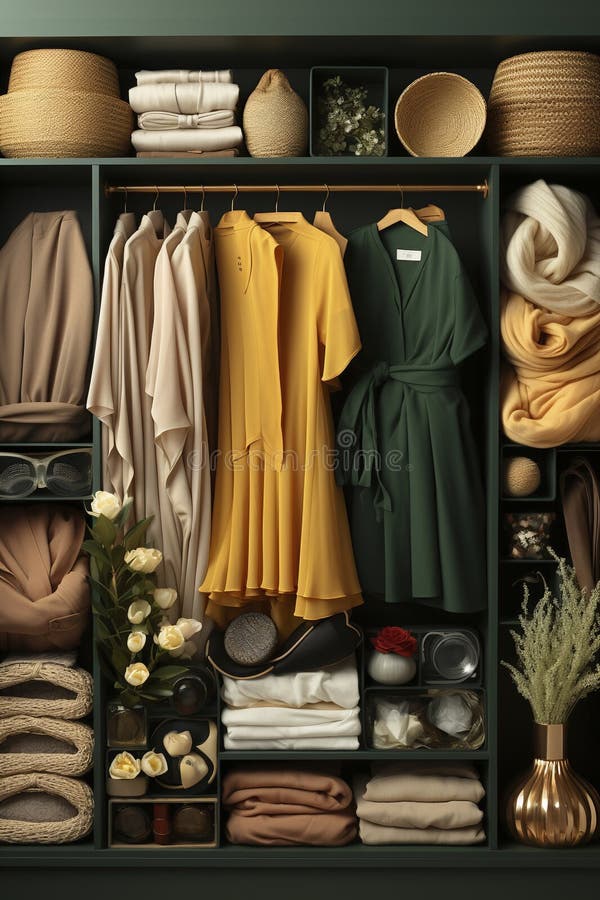 Luxury Wardrobe is Brimming with an Array of Stylish Female Clothes ...