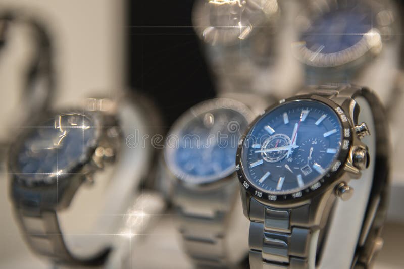 Luxury watches stock image. Image of concept, boutique - 237210913