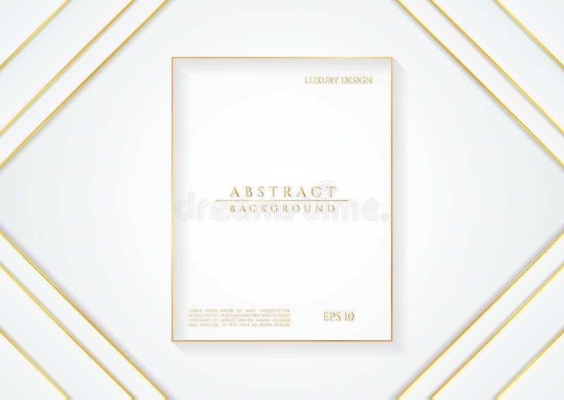 White Abstract Background Overlap Shape Design Minimal Clean Concept ...