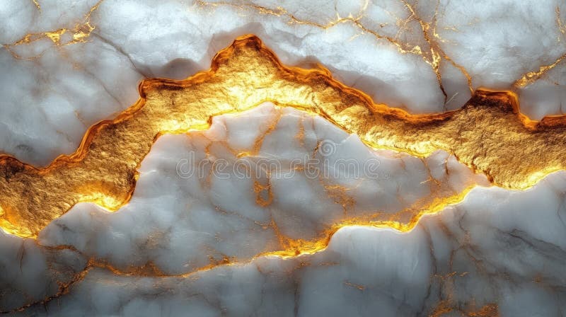 Luxury White and Metallic Gold Marble Background Stock Illustration ...