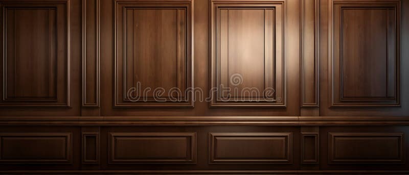 Luxury Wood Paneling Background Stock Illustration - Illustration of ...