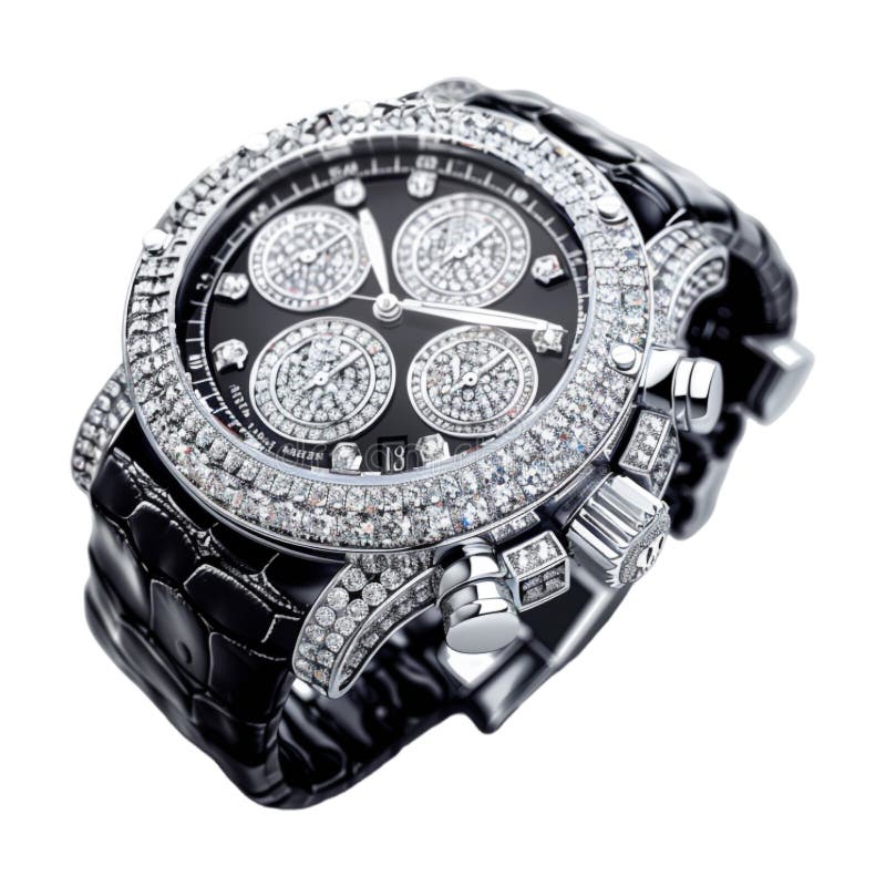 Luxury Wrist Watch on Transparent Background - Ai Generated Stock ...