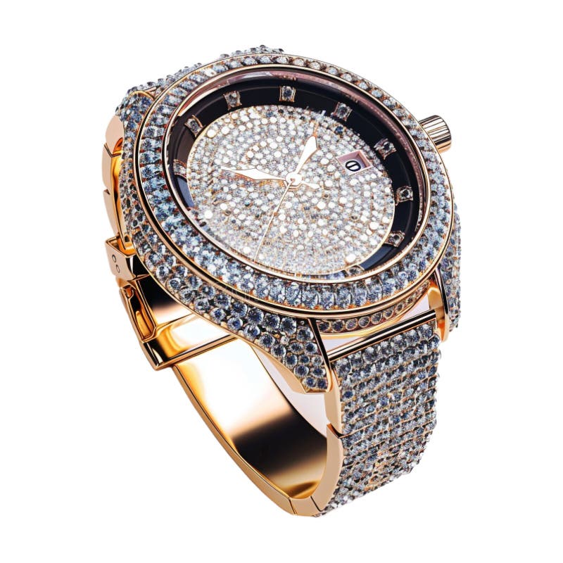 Luxury Wrist Watch on Transparent Background - Ai Generated Stock ...