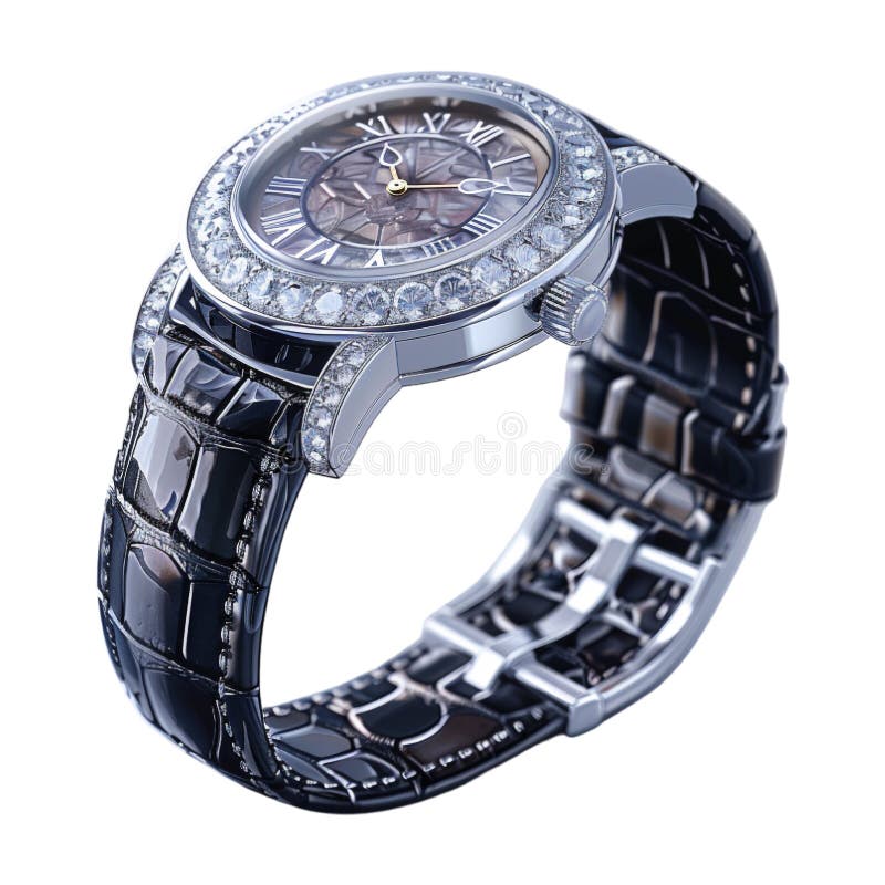 Luxury Wrist Watch on Transparent Background - Ai Generated Stock ...