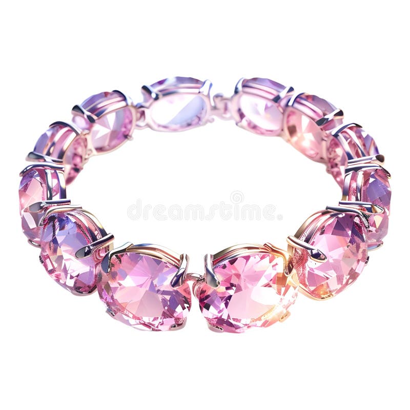 Luxury Zircon Bracelet on Transparent Background - Ai Generated Stock ...
