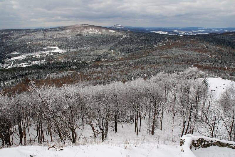 Luzicke Mountain, Czech Republic Stock Image - Image of mountain ...