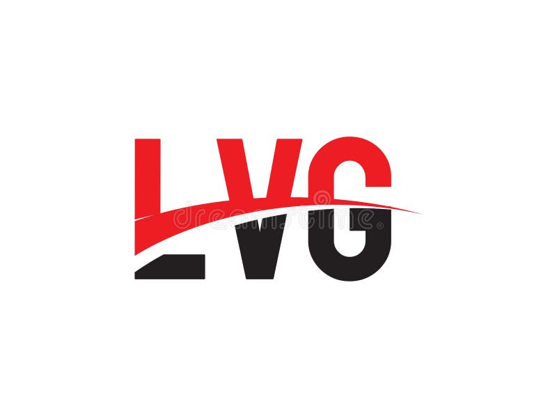 LVG Letter Initial Logo Design Stock Vector - Illustration of text ...