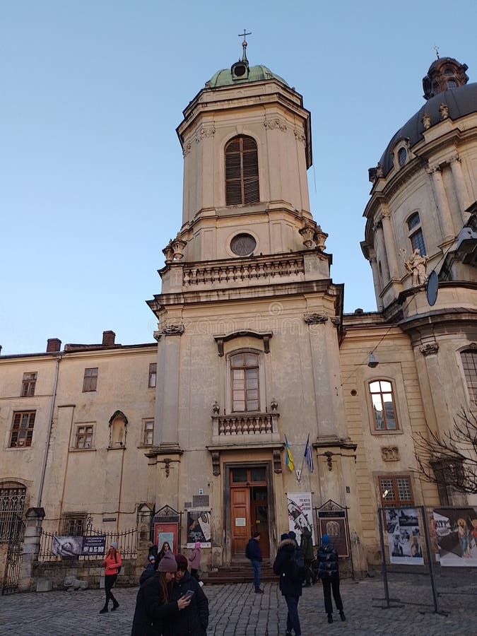 Lviv City Place Architecture Travel Editorial Photography - Image of ...