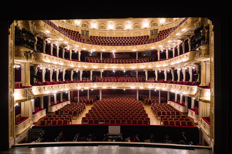 Lviv opera house interior editorial image. Image of carpet - 210719115