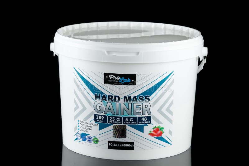 LVIV, UKRAINE - December 31, 2022: Gainer Hard Mass Editorial Photo ...