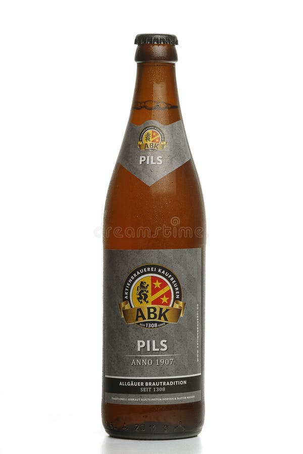 LVIV, UKRAINE - October 13, 2021: ABK Pils German Beer Editorial Stock ...