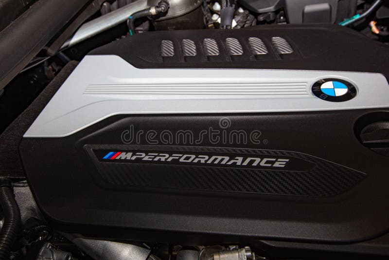 BMW X6 M50d Engine Compartment Editorial Stock Photo - Image of concept ...