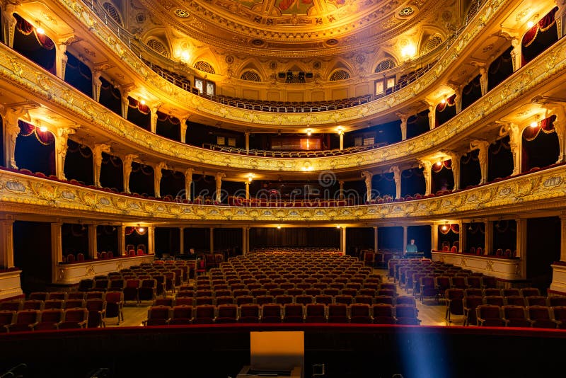 Lviv, Ukraine - September 24, 2024: Lviv Opera House Interior Editorial ...
