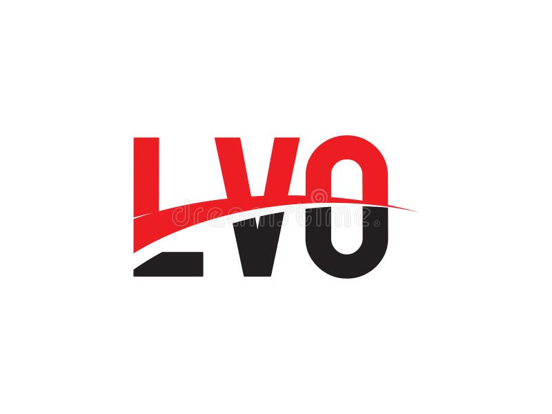 LVO Letter Initial Logo Design Stock Vector - Illustration of design ...