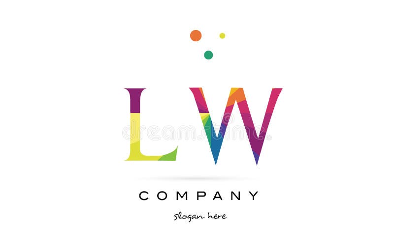 Letter LW Modern stock vector. Illustration of capital - 104404494 Letter LW Modern stock vector. Illustration of capital - 104404494