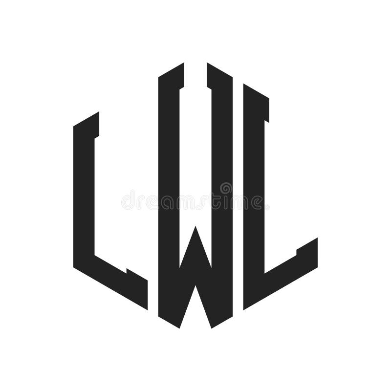 LWL Logo Design. Initial Letter LWL Monogram Logo Using Hexagon Shape ...