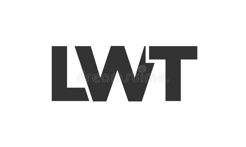 LWT Logo Design Template with Strong and Modern Bold Text. Initial ...