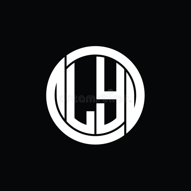 LY Logo Monogram Shield Inside Circle Shape Vector Images Design ...