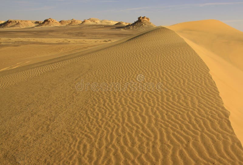 Lybian desert stock image. Image of sahara, landscape - 43439385