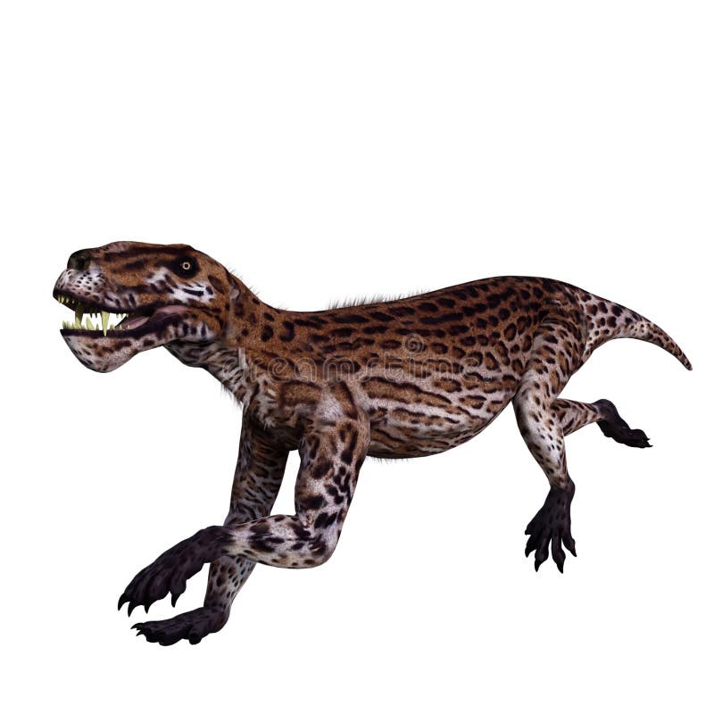 Lycaenops Isolated Dinosaur 3d Render Stock Image - Illustration of ...