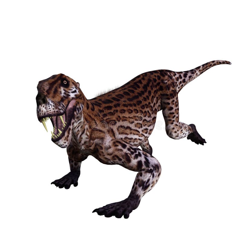 Lycaenops Isolated Dinosaur 3d Render Stock Photo - Illustration of ...