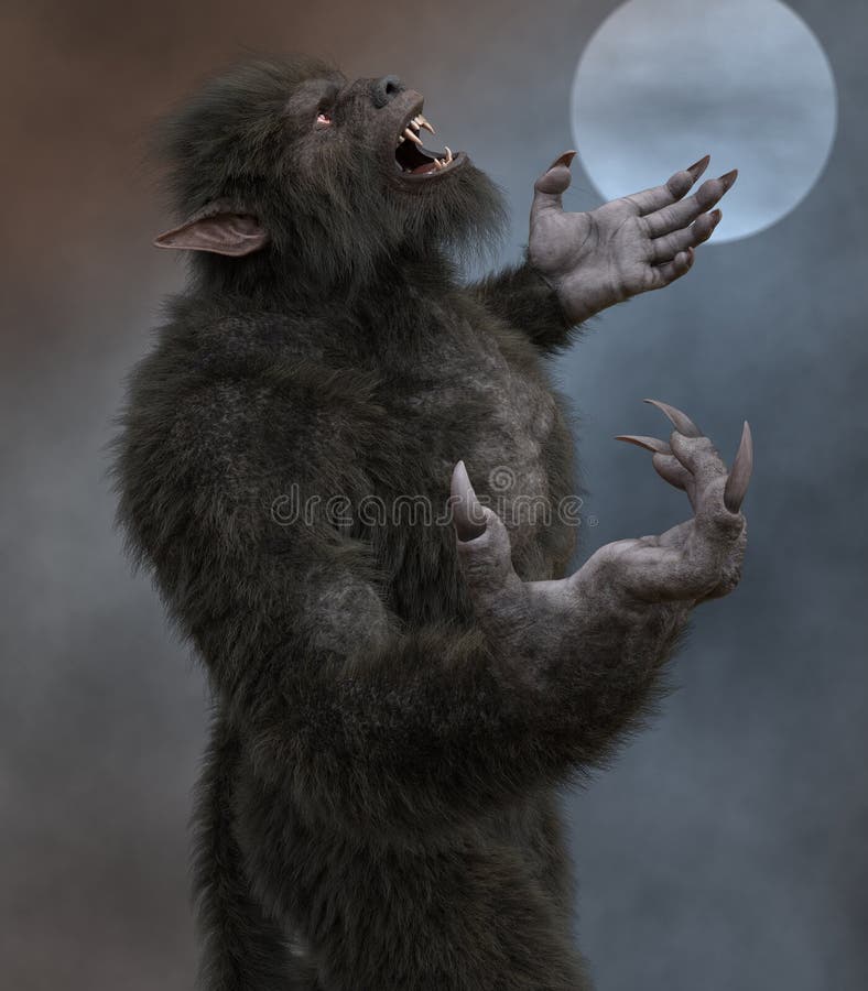 Werewolves Moon Stock Illustrations – 64 Werewolves Moon Stock ...