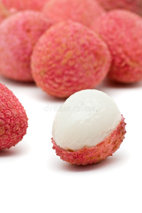 Lychee fruit stock image. Image of circle, refreshing - 11963777