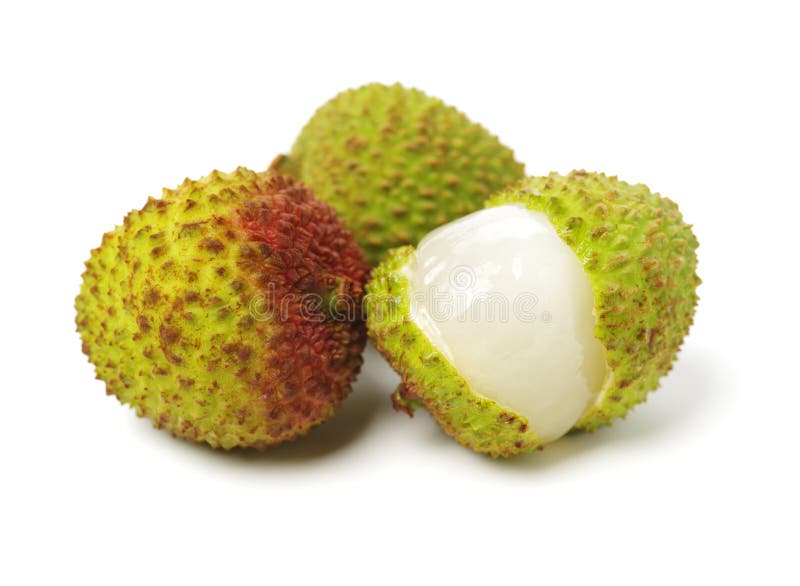 Single Open Lychee White Background Photos - Free & Royalty-Free Stock ...