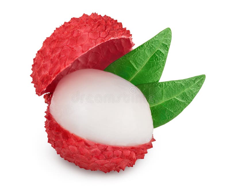 Single Open Lychee White Background Photos - Free & Royalty-Free Stock ...