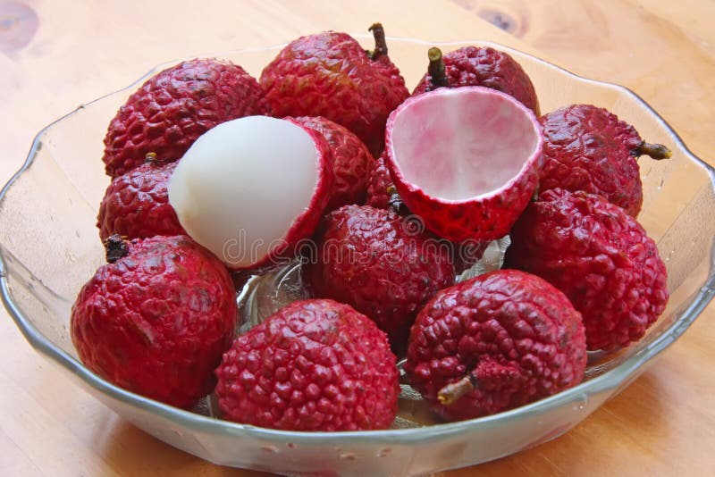 Lychee fruits stock photo. Image of fruits, unpeeled, fresh - 9436770