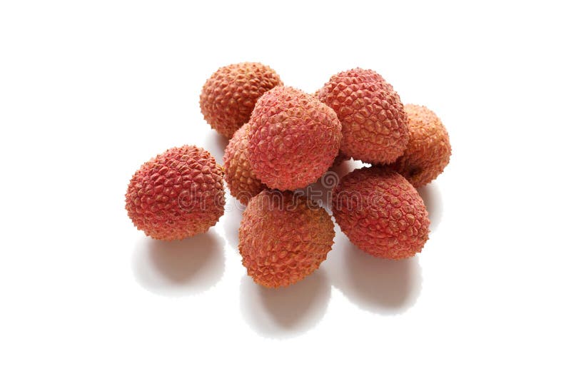 Spiky lychee stock photo. Image of pretty, fruit, lychee - 96904044