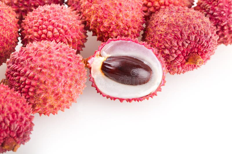 Lychee stock photo. Image of food, lichee, healthy, eating - 35281226