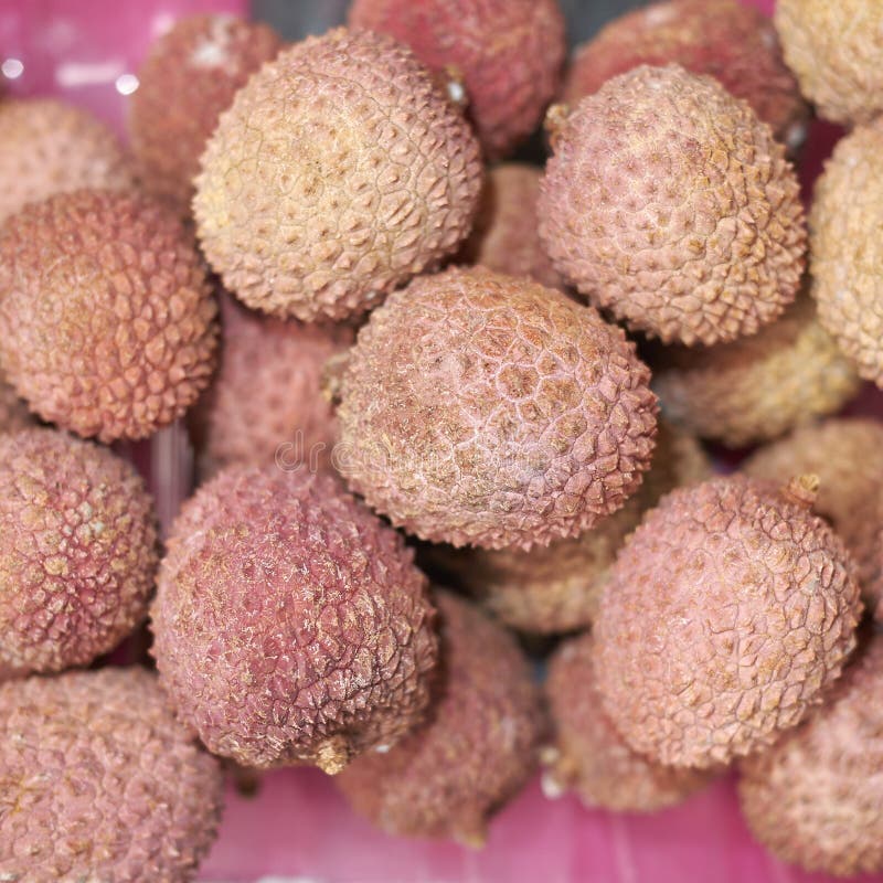 Lychees fruits stock image. Image of cuisine, exotic - 109012653
